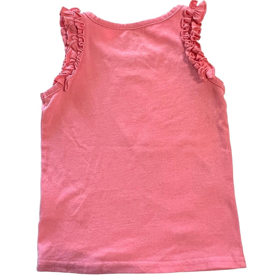 Disney 100 Toddler Pink Ruffle Tank Top Minnie Mouse 3T Celebrate ...