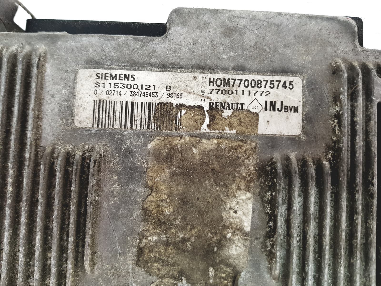 Calculateur S115300121B 7700875745 7700111772 Renault Siemens 26115 | eBay