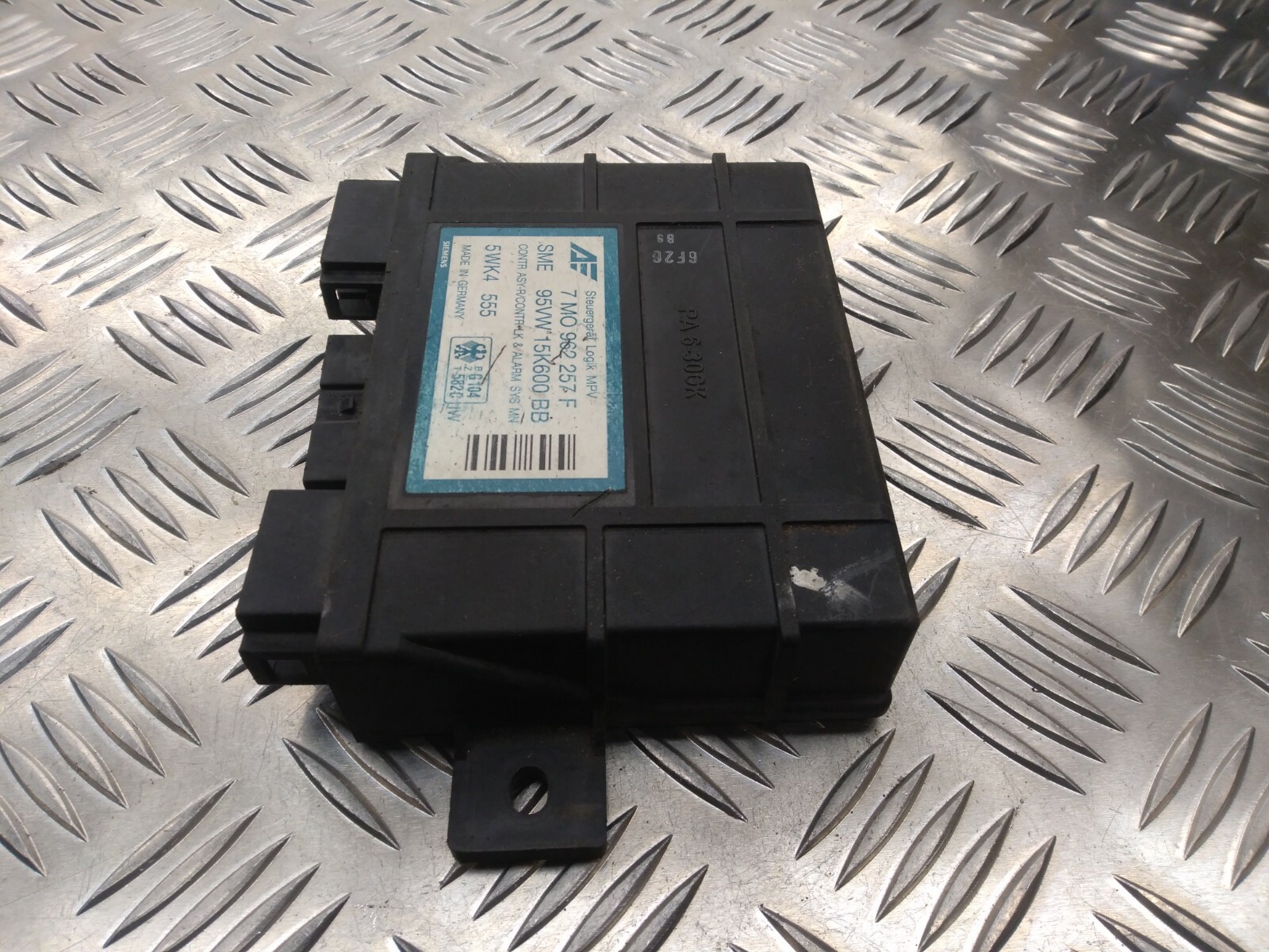 B252 VW COMFORT CONTROL UNIT MODULE 7MO962257F 95VW15K600BB 5WK4555 | eBay