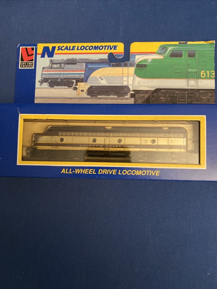 life like n scale locomotive E8 ACL 500 Vintage Engine Train | eBay
