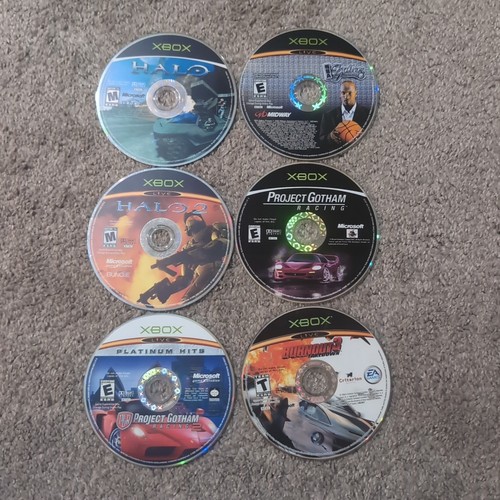 Original OG Xbox Video Game Lot / Bundle Of 6 - Tested Works Lot 30 | eBay