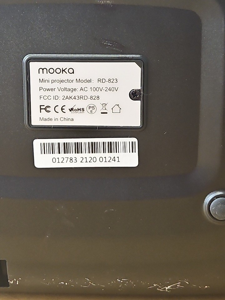 Mooka: Mini LCD Video Projector - RD-823 in soft case AND 120 ...