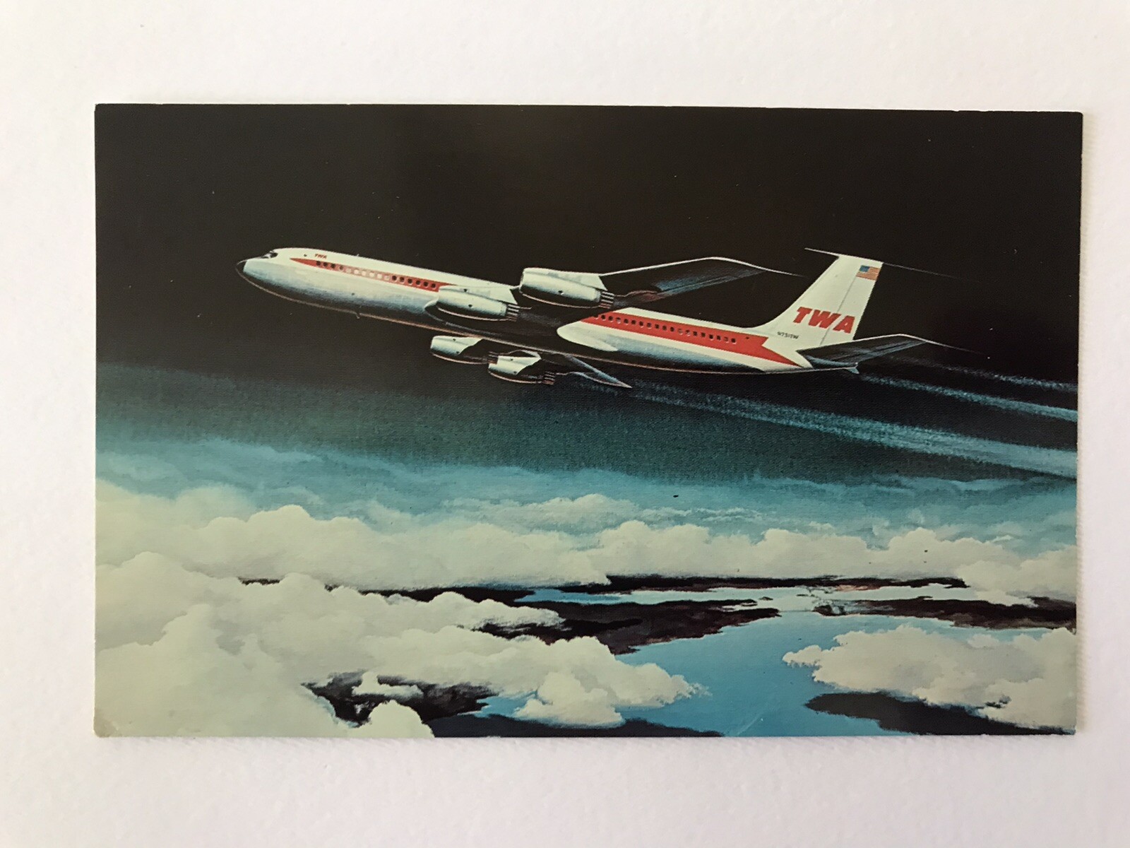 LOT AVIATION POSTCARDS TWA PAN AM MARTINAIR QANTAS DELTA SWISSAIR ...