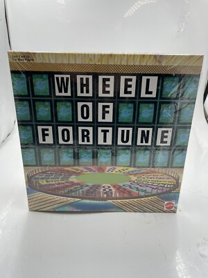 Wheel Of Fortune Board Game - Mattel - 1998 Brand New Sealed. | eBay