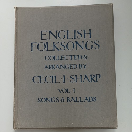 English Folksongs Vol 1 by Cecil Sharp | eBay