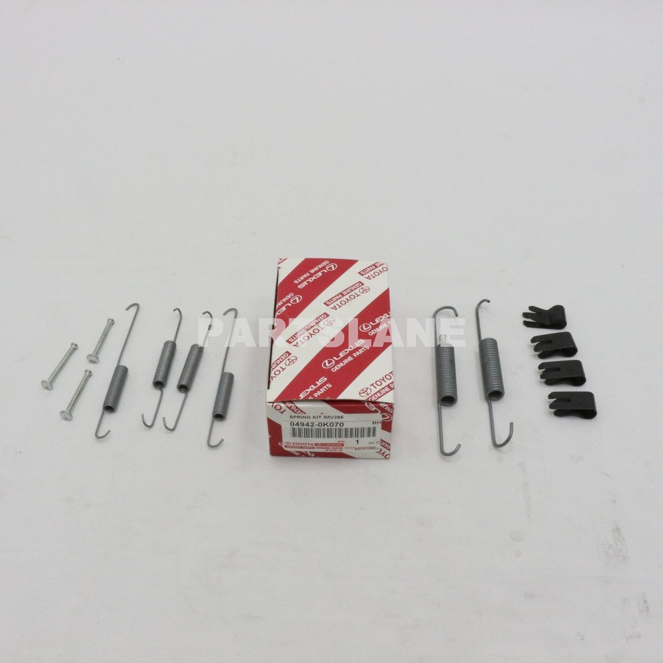 04942-0K070 Toyota OEM Genuine SPRING KIT, REAR BRAKE | eBay
