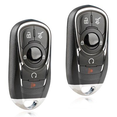 2 Key Fob Remote for 2018 2019 2020 Buick Enclave Regal Encore 13521090 ...