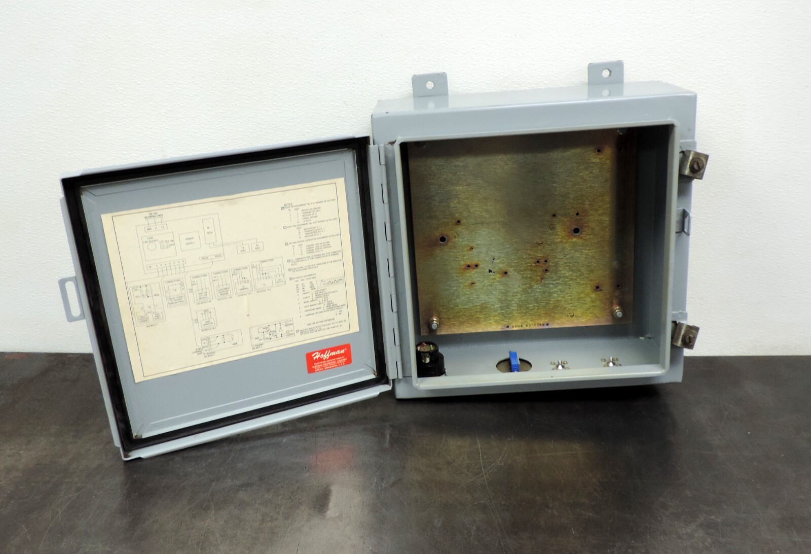 Hoffman Electrical Enclosure A161606LP 16" x 16" x 6" Box Control Type ...