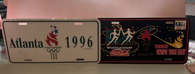 Atlanta, Georgia 1996 Olympics and Torch Relay License Plates | eBay