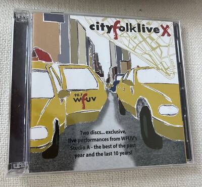 City Folk Live X 2007 WFUV CFL010 90.7 Music 2 CD Willie Nelson Brandi ...
