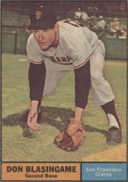 1961 Topps - #294 Don Blasingame for sale online | eBay
