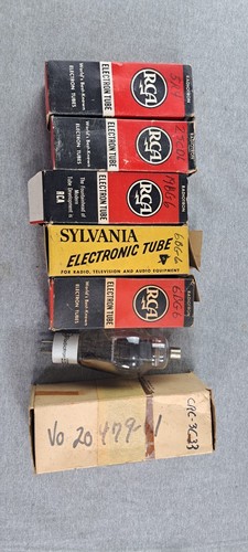 VACUUM TUBES LOT of 7 RCA 3C33, 6bg6, 809, 5r4, 25cd6, 19bg6 unused | eBay