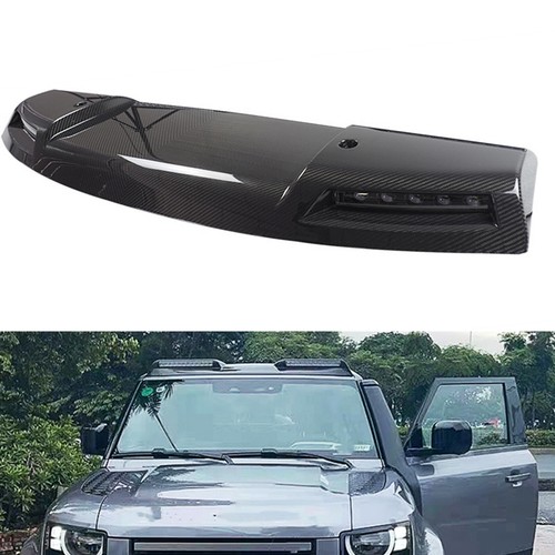 Carbon Style Front Top Light Bar For Land Rover Defender 90 110 20-25 ...