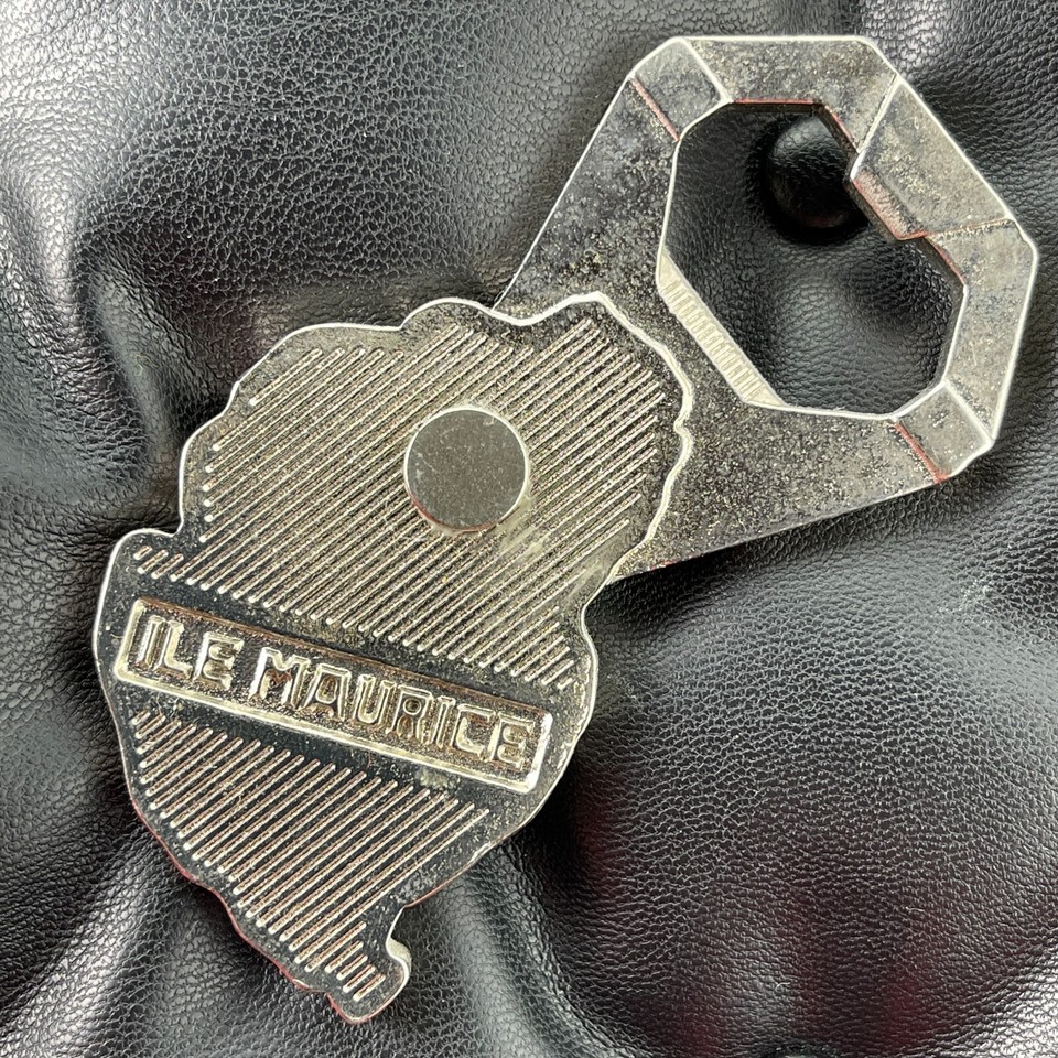 MAURITIUS🇲🇺METAL FRIDGE MAGNET ISLAND MAP MARLIN BOTTLE OPENER ILE ...