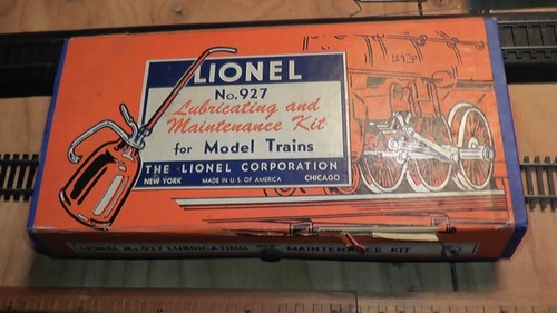 lionel 927 lubricating and maintenance kit model trains vintage old nyc ...