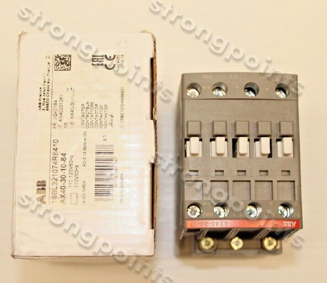 New ABB AX40-30-10-84 Contactor 1SBL321074R8410 120Vac(1pcs) | eBay
