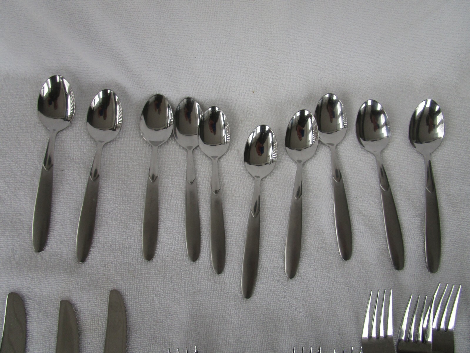 CAMBRIDGE Stainless China Flatware~~ 22 Pieces Set!!~~QUALITY!! | eBay