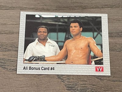 1991 All World Boxing Muhammad Ali Bonus Card #4 #44 (C) | eBay
