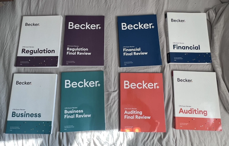 Becker CPA Books for sale - eBay