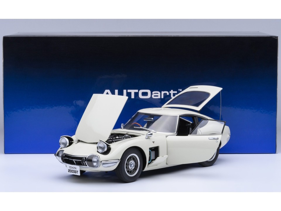 1967 TOYOTA 2000GT RHD WHITE 1/18 MODEL CAR BY AUTOART 79546 | eBay
