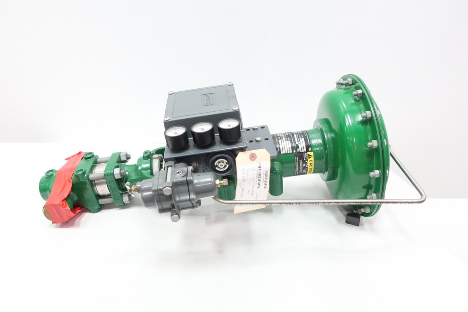 Fisher ES CAV III 657 3582 Pneumatic Steel Socket Weld Control Valve ...