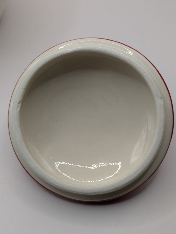 Hallmark "Mittens & Snowflakes" Pattern Holiday Cookie /Snack Jar ...