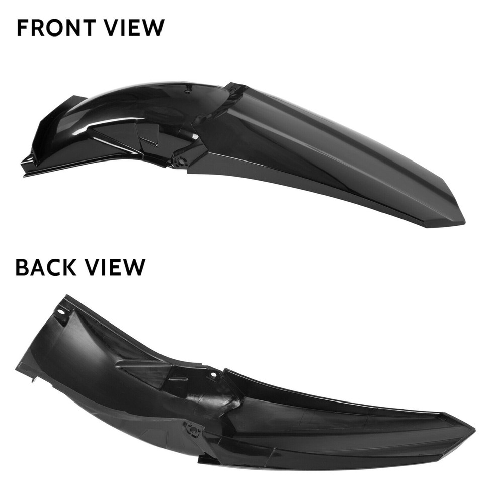 9Pcs Restyle Black Plastic Kit For Honda CR125R CR250R 02-07 Body Work ...