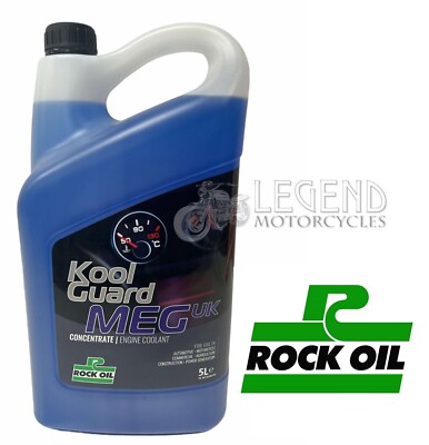 Rock Oil KOOL Guard 5 L Performance Motorcycle Motocross Engine Coolant ...