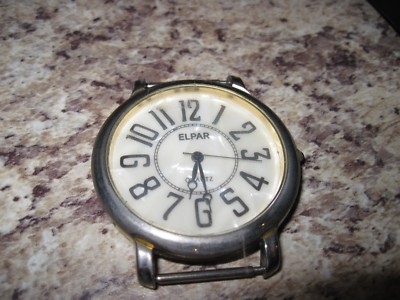 Old Elpar Cecil Corp Hong Kong Mens Watch Needs Restoration | eBay