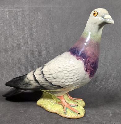 Beswick Racing Pigeon Figure ~ Rare ~ Grey with 3 Stripe Colour ~ Ht ...