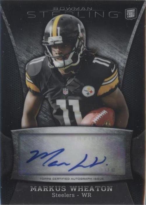 2013 Bowman Sterling - Autographs Markus Wheaton #BSA-MW (AU, RC) for ...