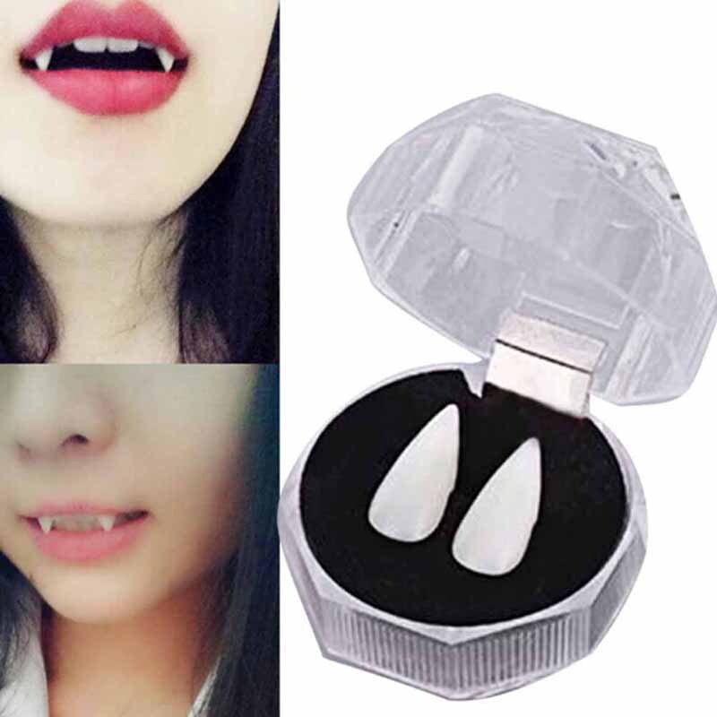 horrific vampireteeth halloween party dentures props zombie devil fangs ...