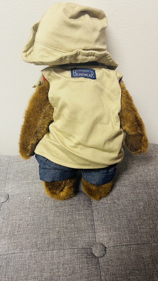 Boyds Bear 14" in Hemingway K. Grizzman Plush Bear 91263 NWT Oso | eBay