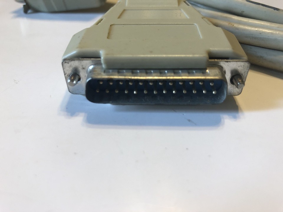 KNTK 3' DB25 to CN36 Cable 28AWG RS-232 Centronic Parallel Printer Scanner Data | eBay