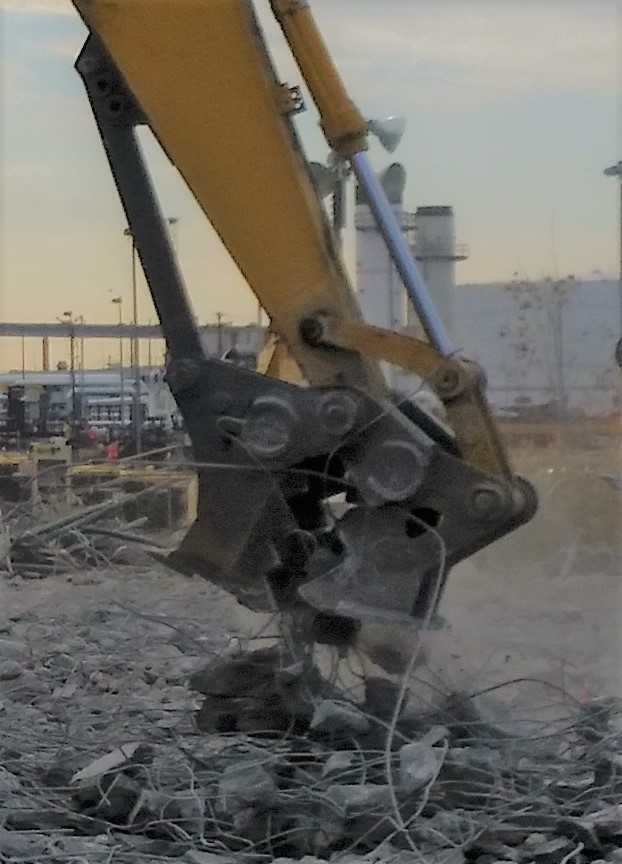 Strickland Excavator Concrete Pulverizer / Concrete Muncher model CP80 ...