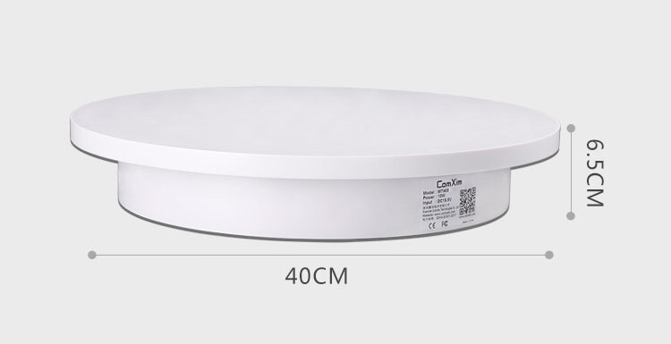 40cm Electric Turntable Photography Display Stand Remote Control Speed ...