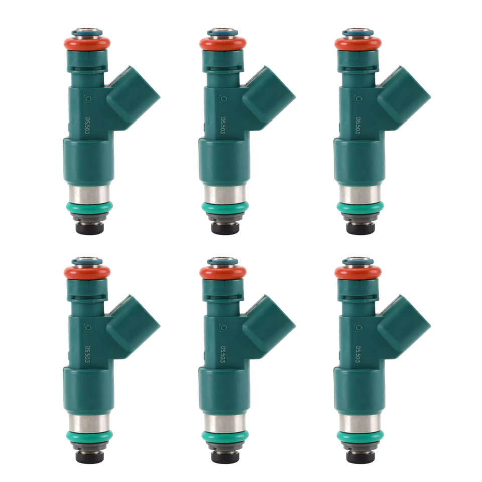 6x Fuel Injectors 6G9N-AB For Volvo 07-14 XC90 S80 2008-2012 Land Rover ...