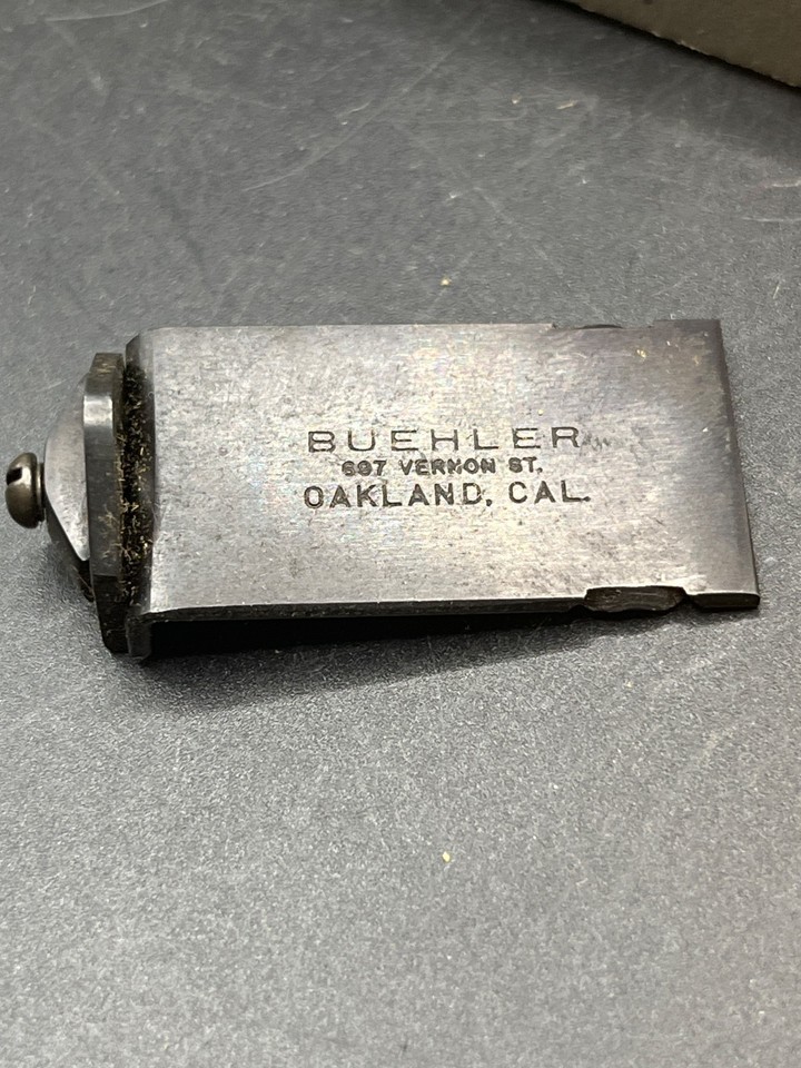 Maynard P. Buehler Little Blue Peep Sight, Model R | eBay