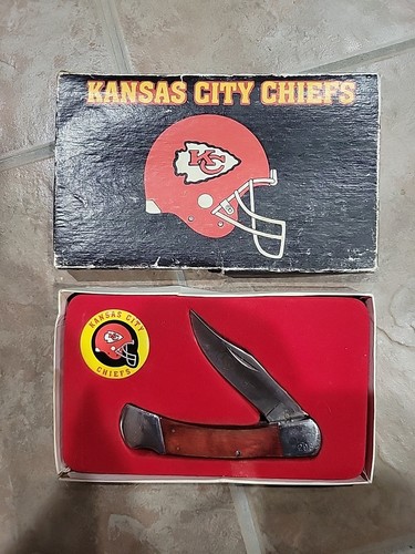 Vintage Kansas City Chiefs Knife And Button Set | eBay