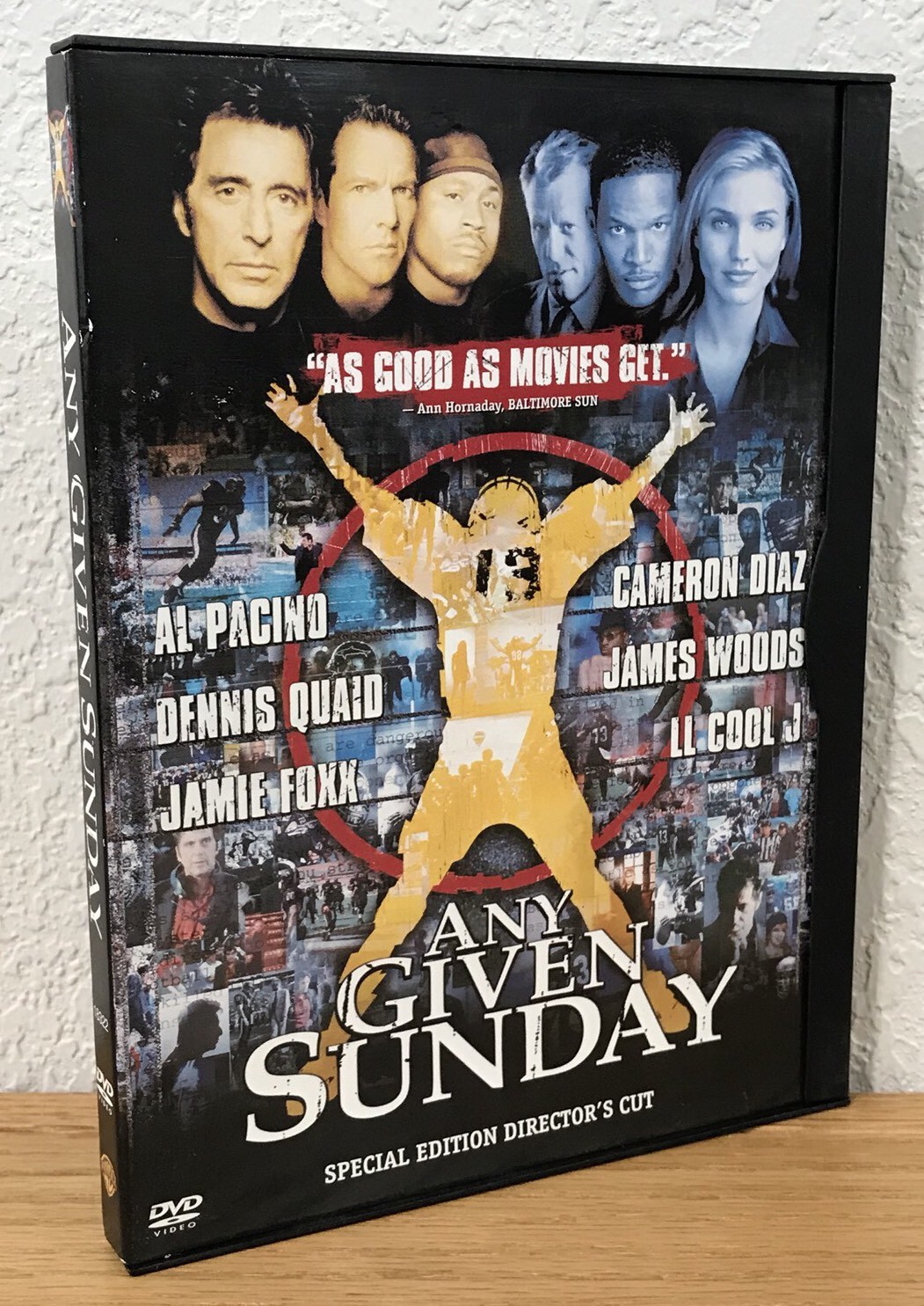 ANY GIVEN SUNDAY (DVD, 2000) SPECIAL EDITION DIRECTOR’S CUT ~SNAP CASE ...