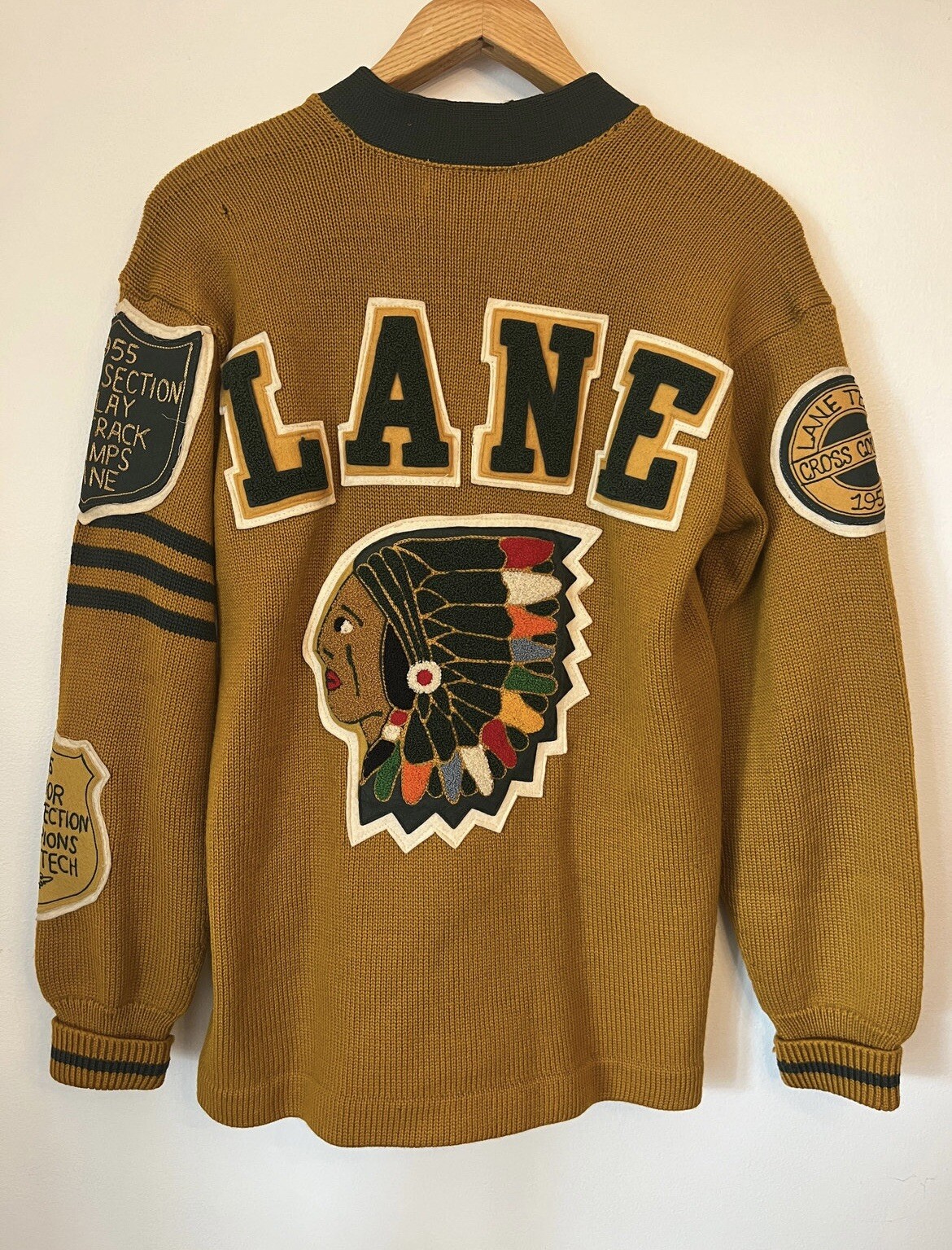 VINTAGE 1950s CHICAGO LANE TECH HIGH SCHOOL SPORTS VA… - Gem