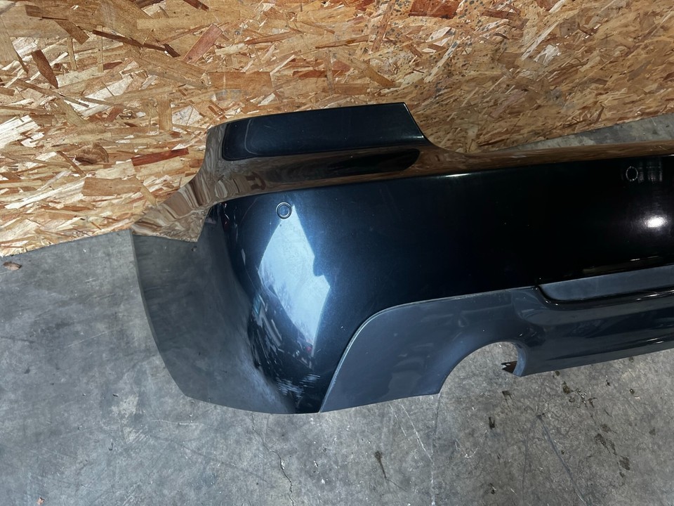 BMW E92 E93 REAR BUMPER COVER /W PDC M-SPORT ASSEMBLY BLACK SAPPHIRE ...