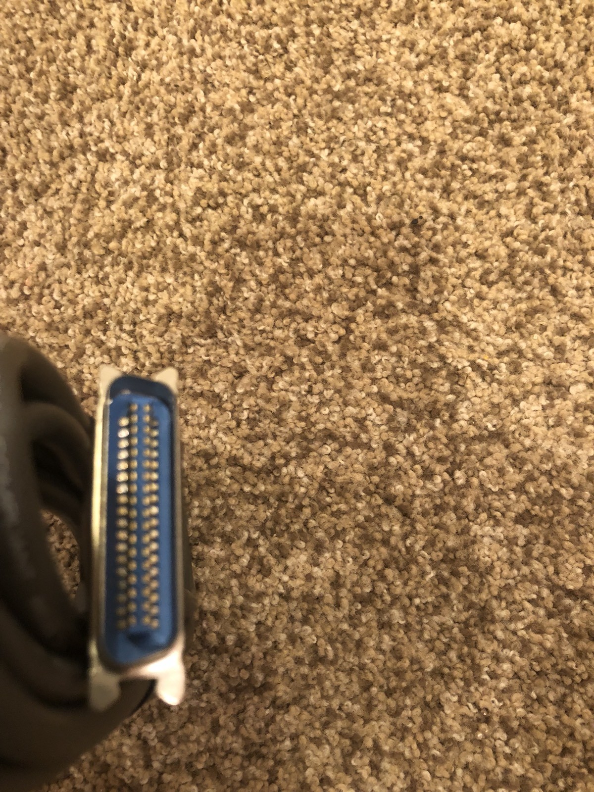 BELKIN PRO SERIES PRINTER CABLE Digital Plumbing Optimum Data Transfer ...