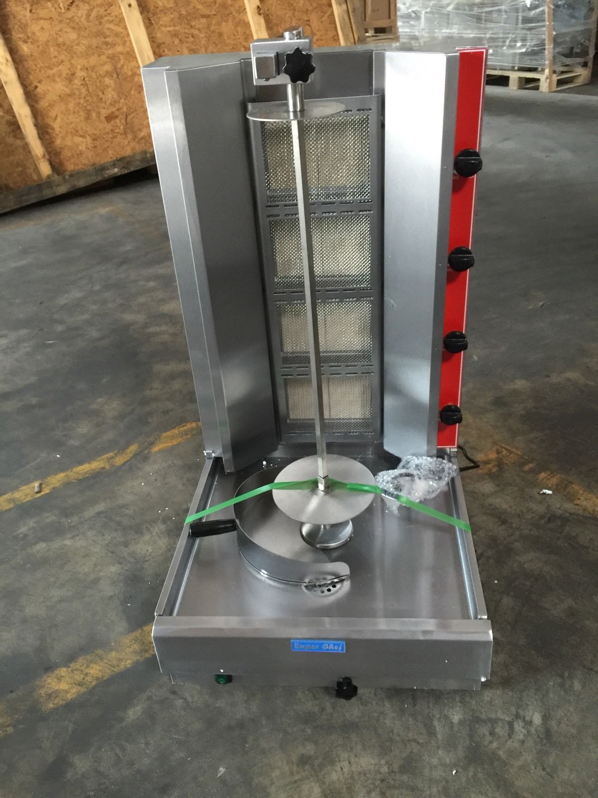 NEW VERTICAL GYRO BROILER GYROS TROMPO Shawarma NATURAL GAS | eBay