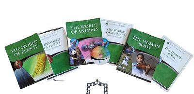 GOD'S DESIGN FOR LIFE 7PC. SET THE HUMAN BODY-PLANTS-ANIMALS- Anatomy ...