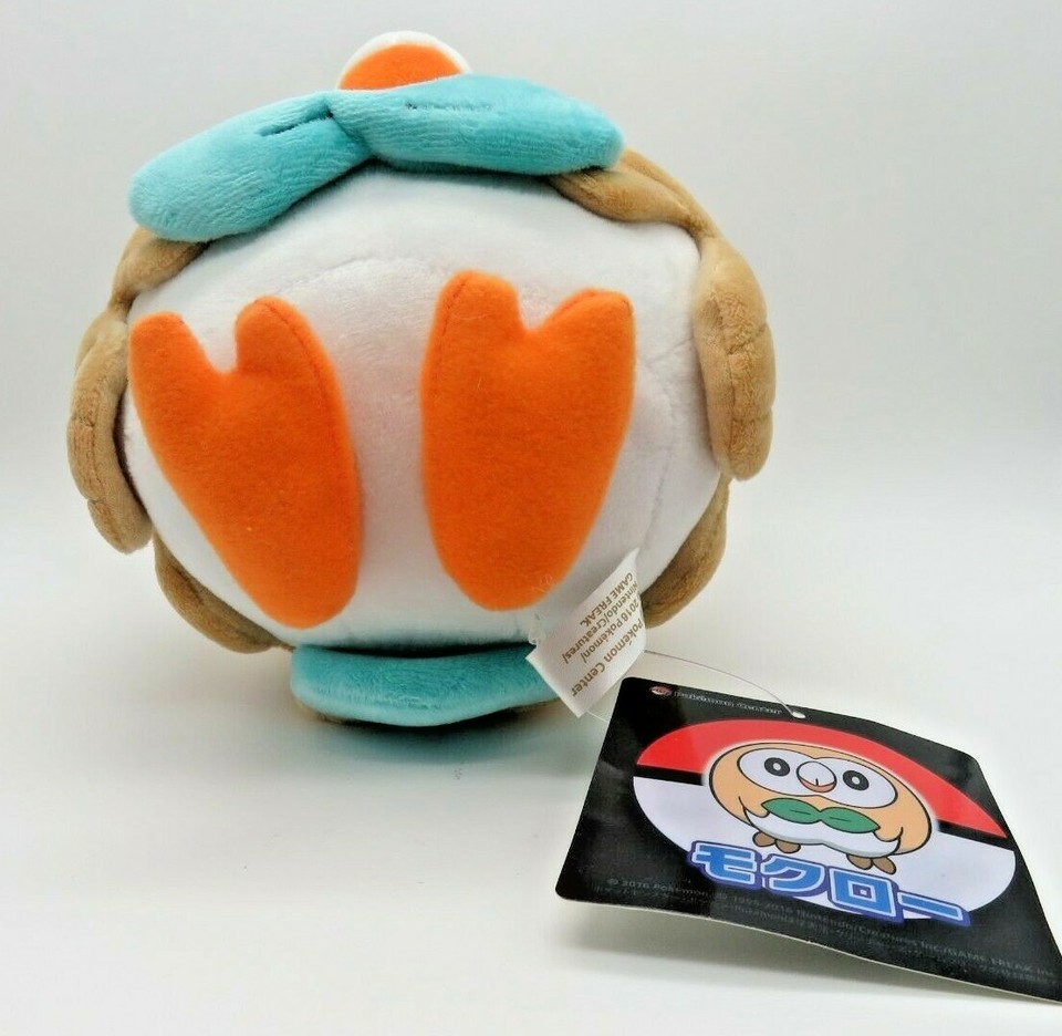 Pokemon Center Rowlet 7" Plush Marked "For Sale in Japan Only" 2016 ...