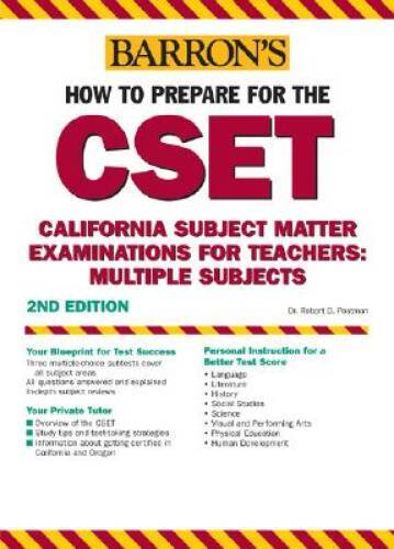 How to Prepare for the CSET: California Subject Matter Examinations ...