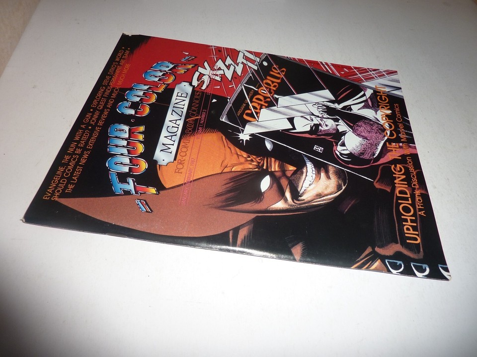 FOUR COLOR MAGAZINE Comic Book Talk Feb 1987 CEREBUS WOLVERINE FN 6.0 ...