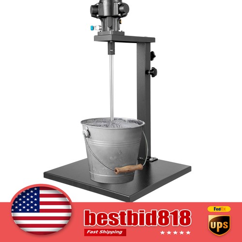 5 Gallon/20L Tank Pneumatic Tank Barrel Paint Mixer Agitator Mixing Ink ...