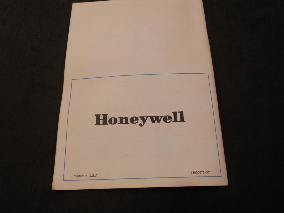 HONEYWELL STROBONAR 770 Instruction Book Manual User Guide | eBay